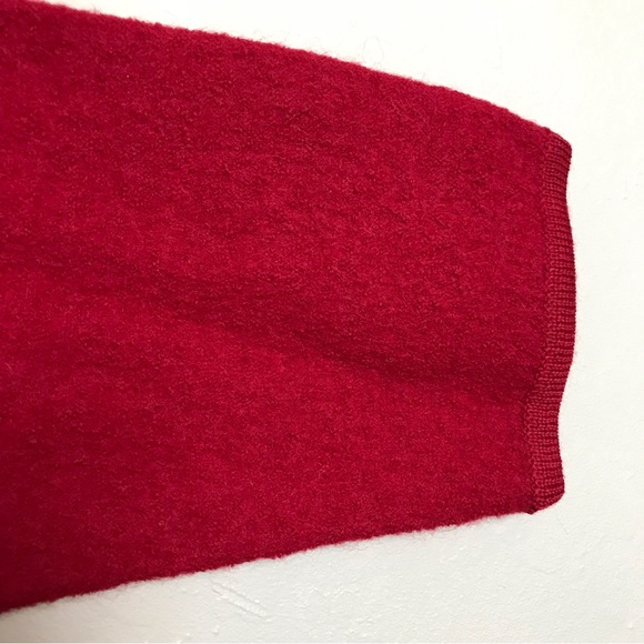 Appleseed's | Jackets & Coats | Appleseeds Womens Red Boiled Wool Blazer Jacket Size 3x New ...